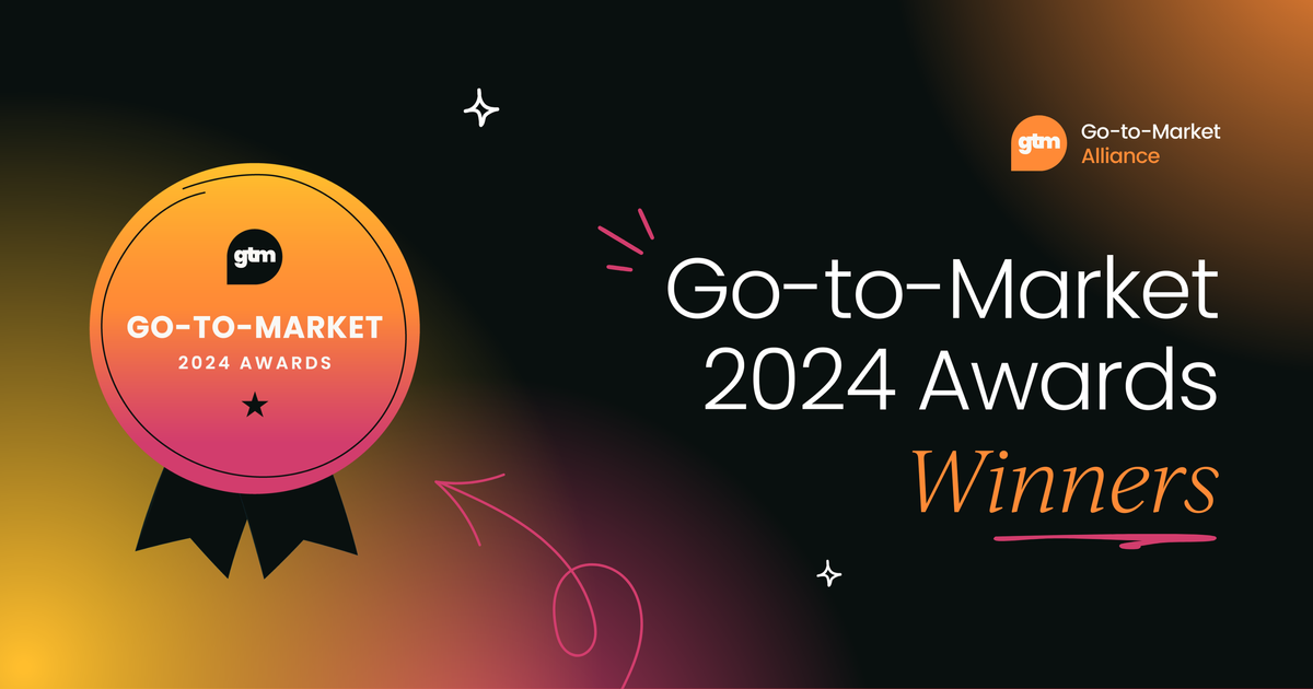 Go-to-Market Alliance Awards 2024: Your winners